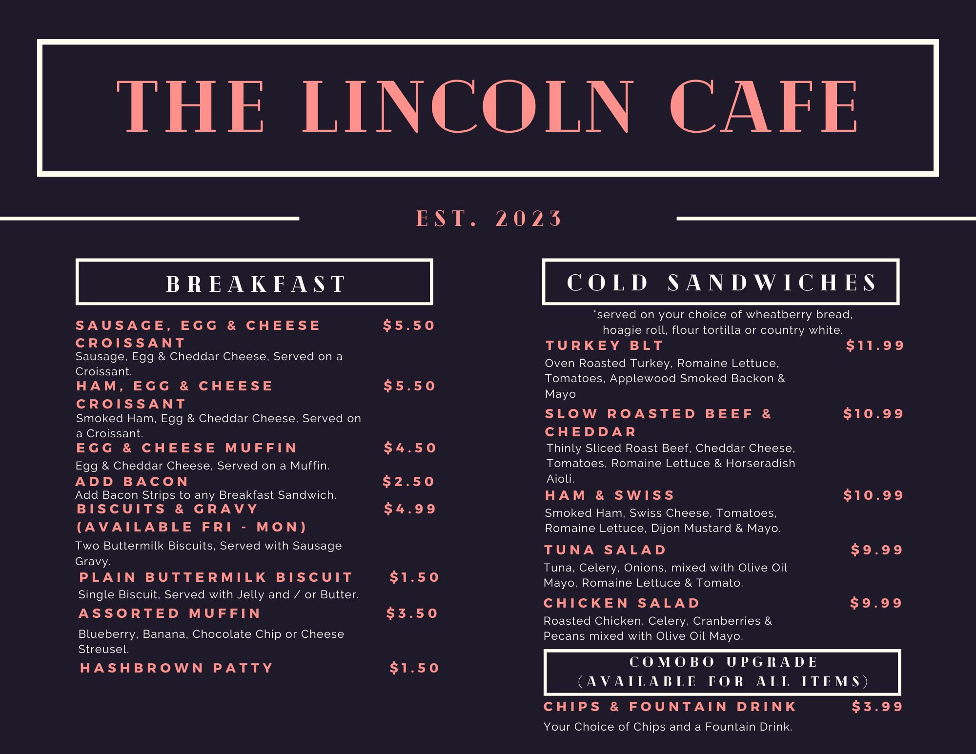 Abraham Lincoln Memorial Library and Museum Cafe – abrahamlincolnmemorial